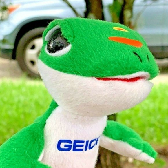 Geico | Toys | Very Rare Vintage Geico Gecko Lizard 4 Finger Puppet ...
